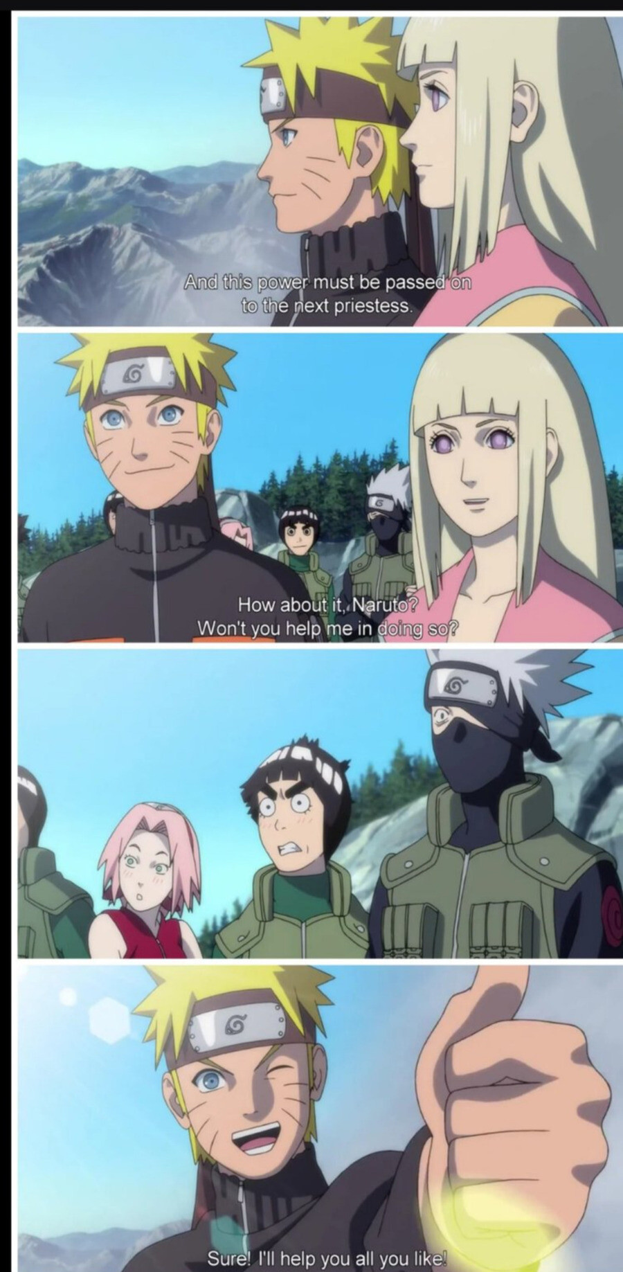 Promises made, promises kept